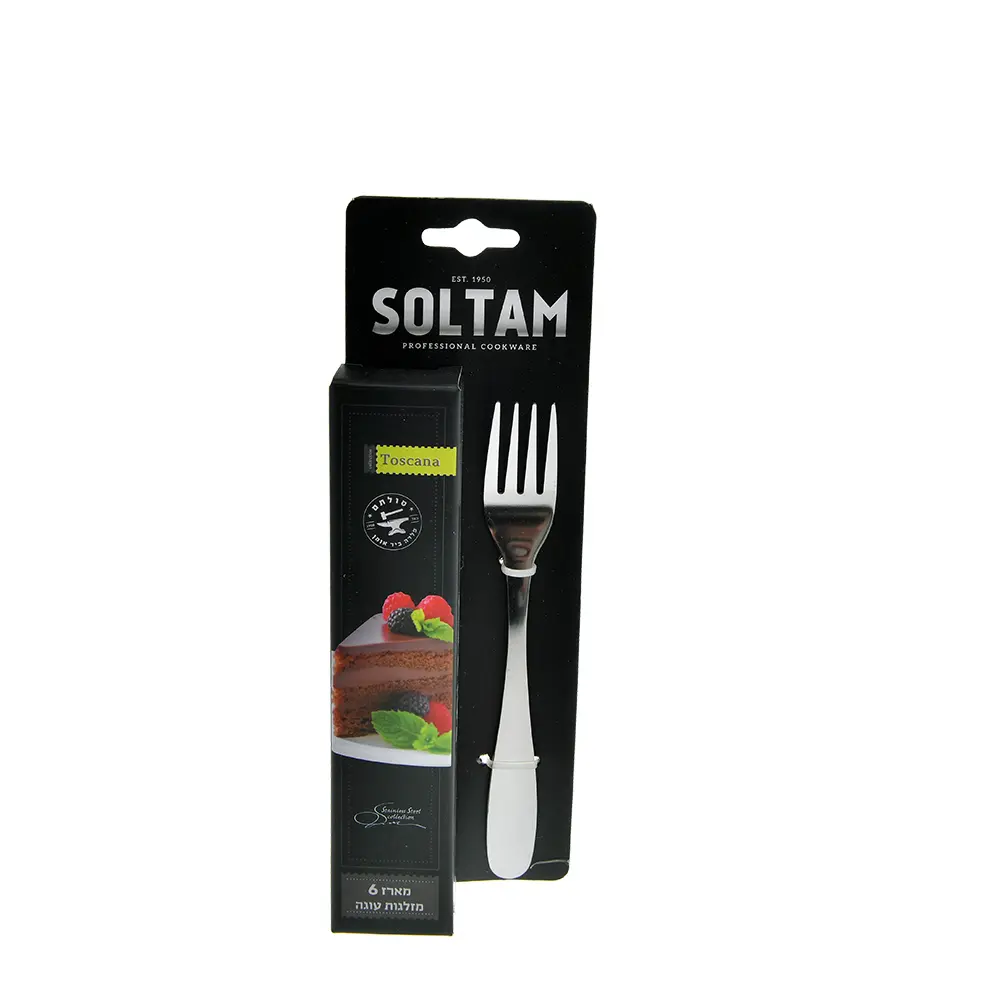 מארז 6 מזלגות עוגה SOLTAM - All Store